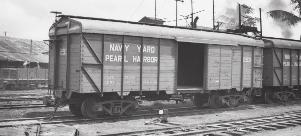 US Army export-style boxcars